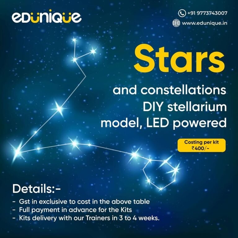 DIY Stellarium model, LED Powered (Stars and Constellations) | EduNique